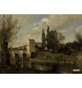 Jean Baptiste Camille Corot - Hand Painted Oil Reproductions on Canvas ...