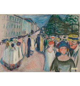 Edvard Munch - Hand Painted Picture - Expressionism, Modern Art ...