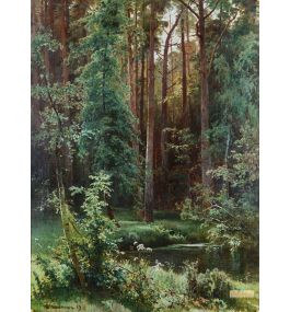 Ivan Shishkin - Hand Painted Art Reproductions - Realism - Large Size ...