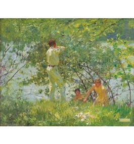 Henry Scott Tuke - Modern Art Reproductions - Impressionism - Large ...